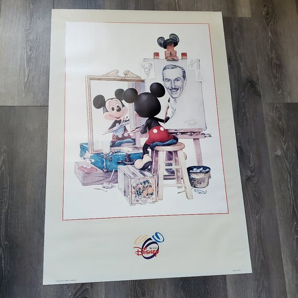 Art of Disney | Art | Walt Disney Self Portrait Mickey Mouse Art Of ...